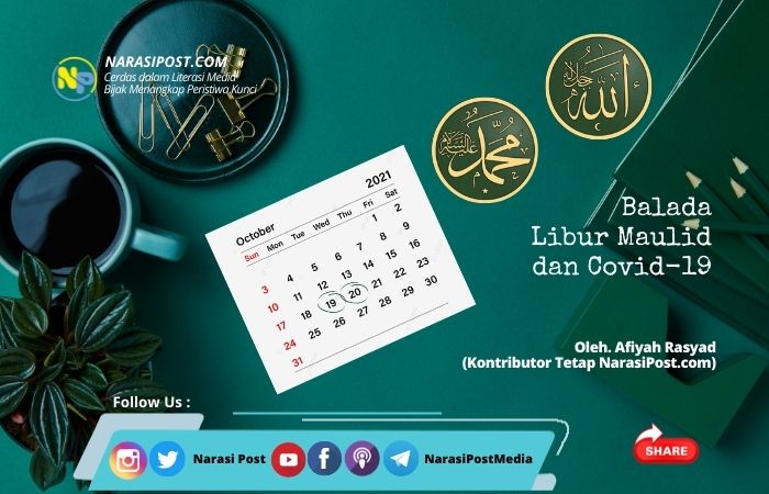 Balada Libur Maulid dan Covid-19 - Mazaya Post