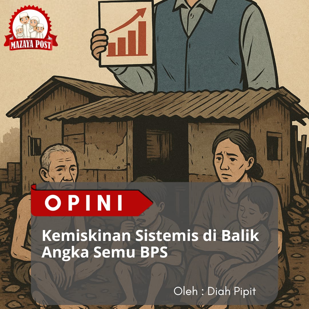 Kemiskinan Sistemis di Balik Angka Semu BPS - Mazaya Post